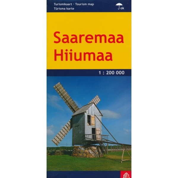 Sarema ir Hiuma turistinis žemėlapis 1 : 200 000